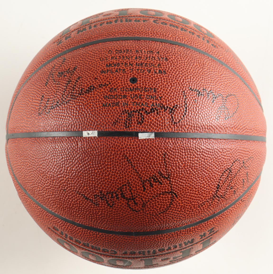 2003 USA Men's Olympic Basketball With Display Case Team-Signed By (16 ...