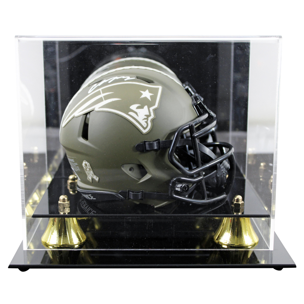 Christian Gonzalez Signed Patriots Salute to Service Alternate Speed ...