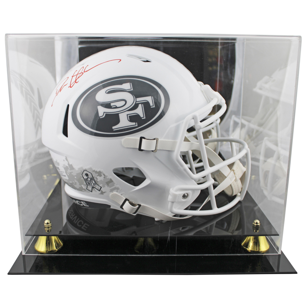 Deion Sanders Signed 49ers Full-Size Salute to Service Alternate Speed ...