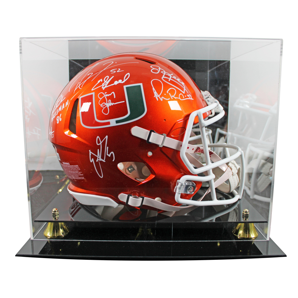 Miami Hurricanes Legends Full-Size Authentic On-Field Speed Helmet ...