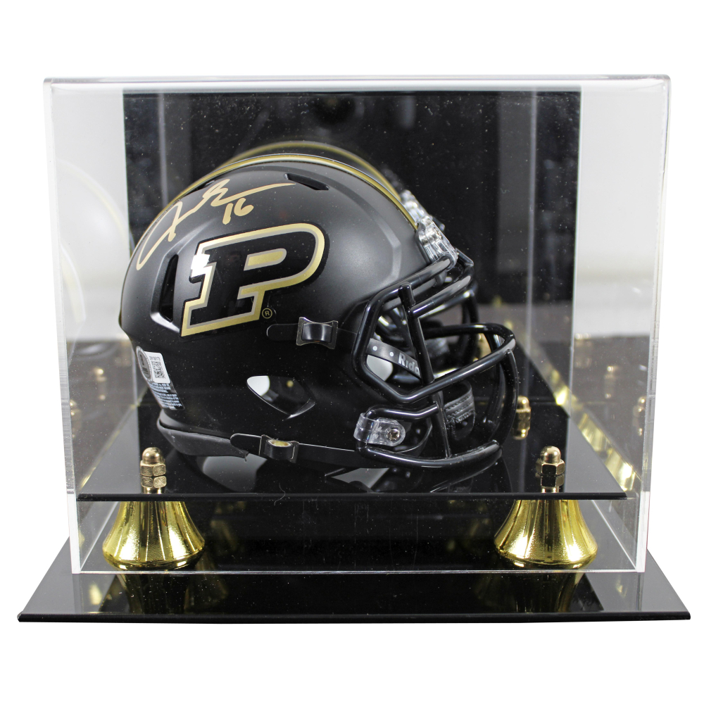 Aidan O'Connell Signed Purdue Boilermakers Speed Mini Helmet with ...