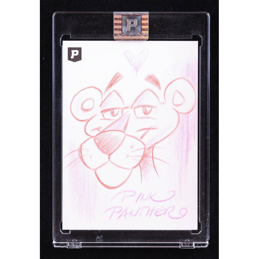 Pink Panther | The Pink Panther Show | Original Art Sketch Card by Guy ...