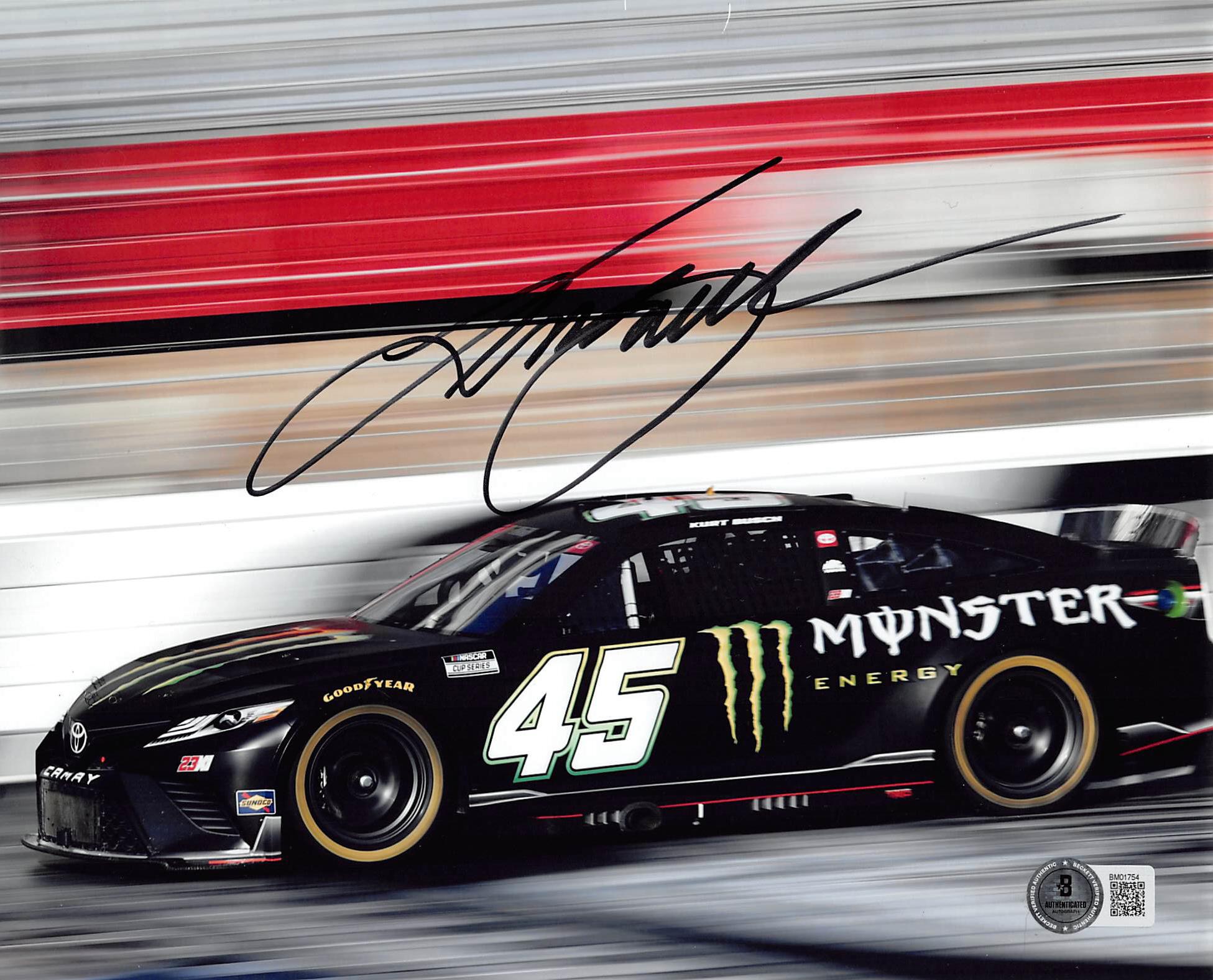 Kurt Busch Signed NASCAR 8x10 Photo (Beckett) | Pristine Auction