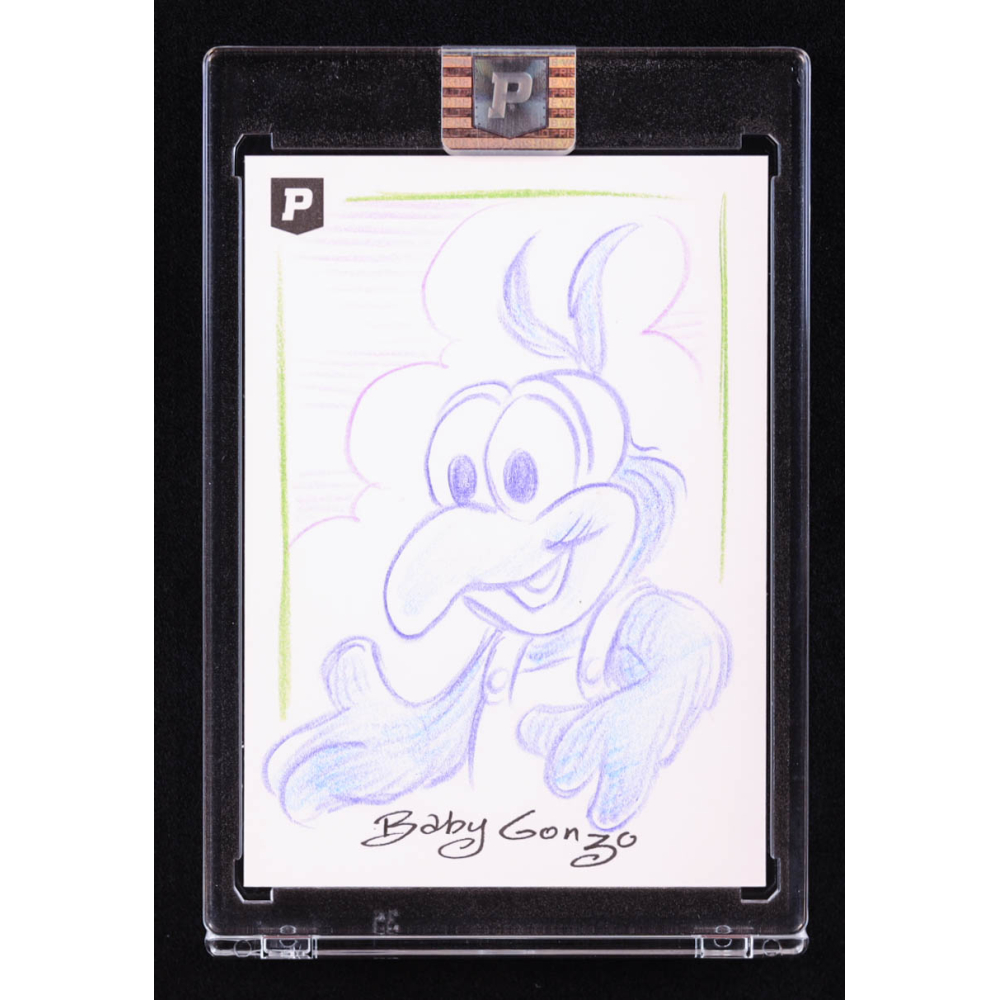 Baby Gonzo | Muppet Babies | Original Art Sketch Card by Guy Gilchrist ...