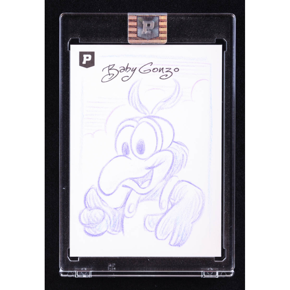 Baby Gonzo | Muppet Babies | Original Art Sketch Card by Guy Gilchrist ...