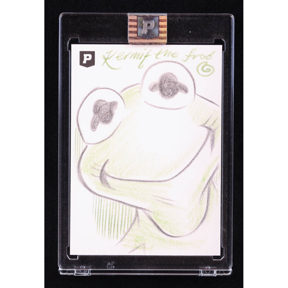 Kermit the Frog | The Muppets | Original Art Sketch Card by Guy ...