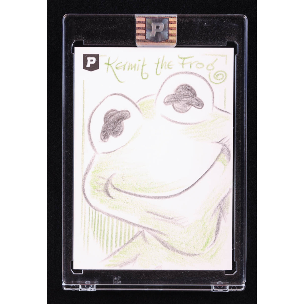 Kermit the Frog | The Muppets | Original Art Sketch Card by Guy ...