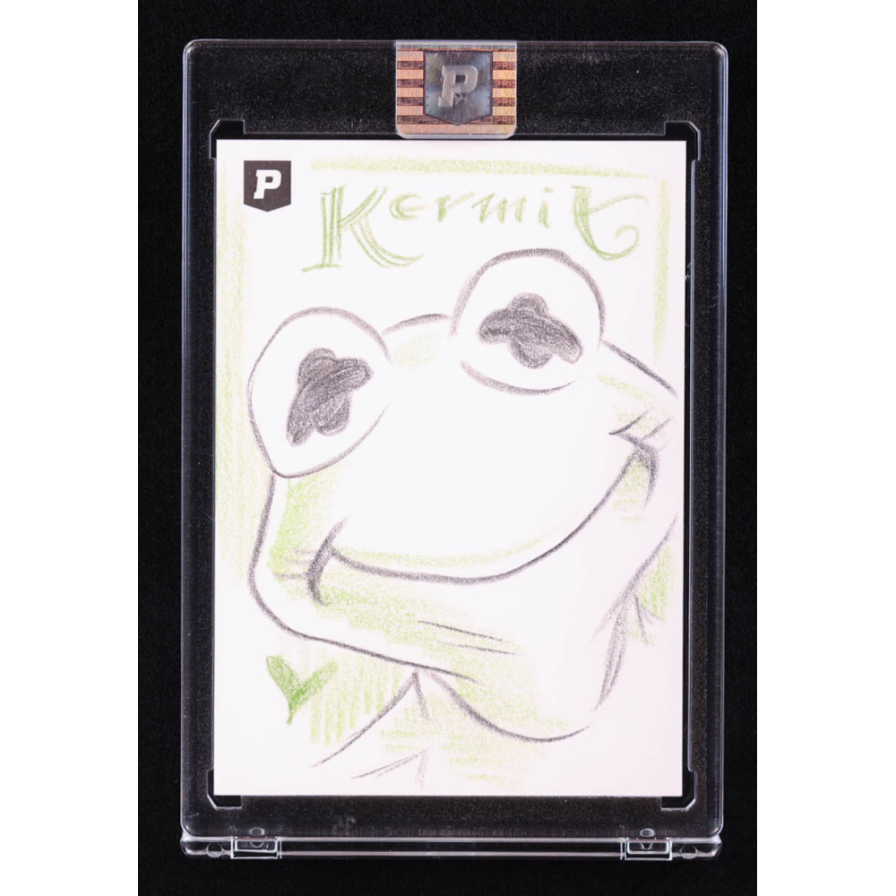 Kermit the Frog | The Muppets | Original Art Sketch Card by Guy ...
