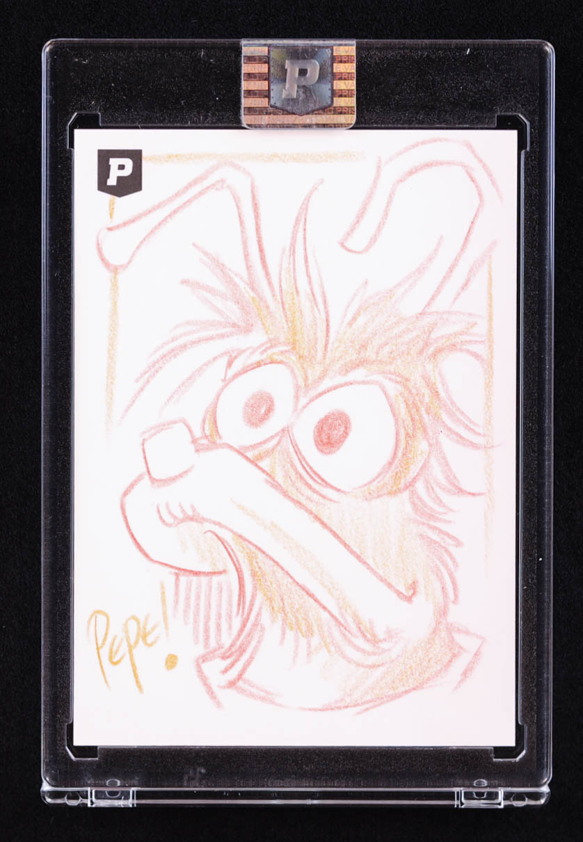 Pepe the King Prawn | The Muppets | Original Art Sketch Card by Guy ...