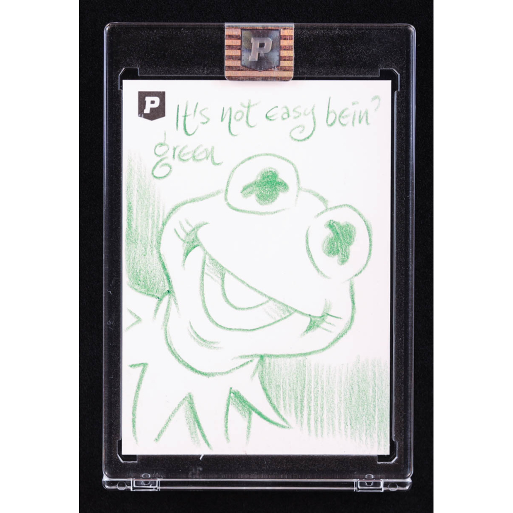 Kermit the Frog | The Muppets | Original Art Sketch Card by Guy ...
