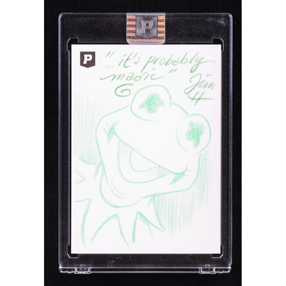 Kermit the Frog | The Muppets | Original Art Sketch Card by Guy ...