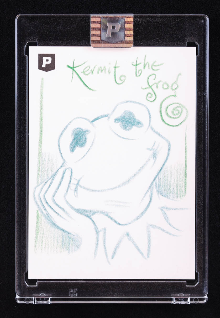 Kermit the Frog | The Muppets | Original Art Sketch Card by Guy ...