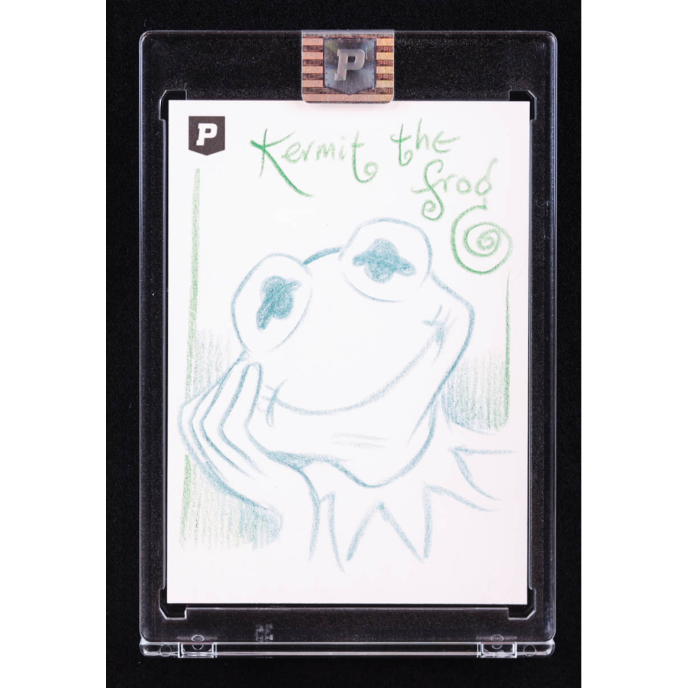 Kermit the Frog | The Muppets | Original Art Sketch Card by Guy ...