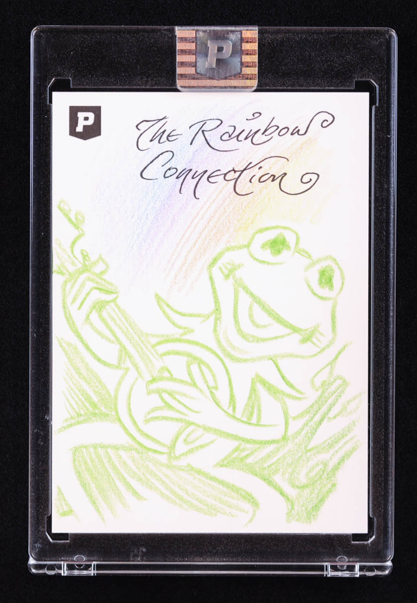 Kermit the Frog | The Muppets | Original Art Sketch Card by Guy ...