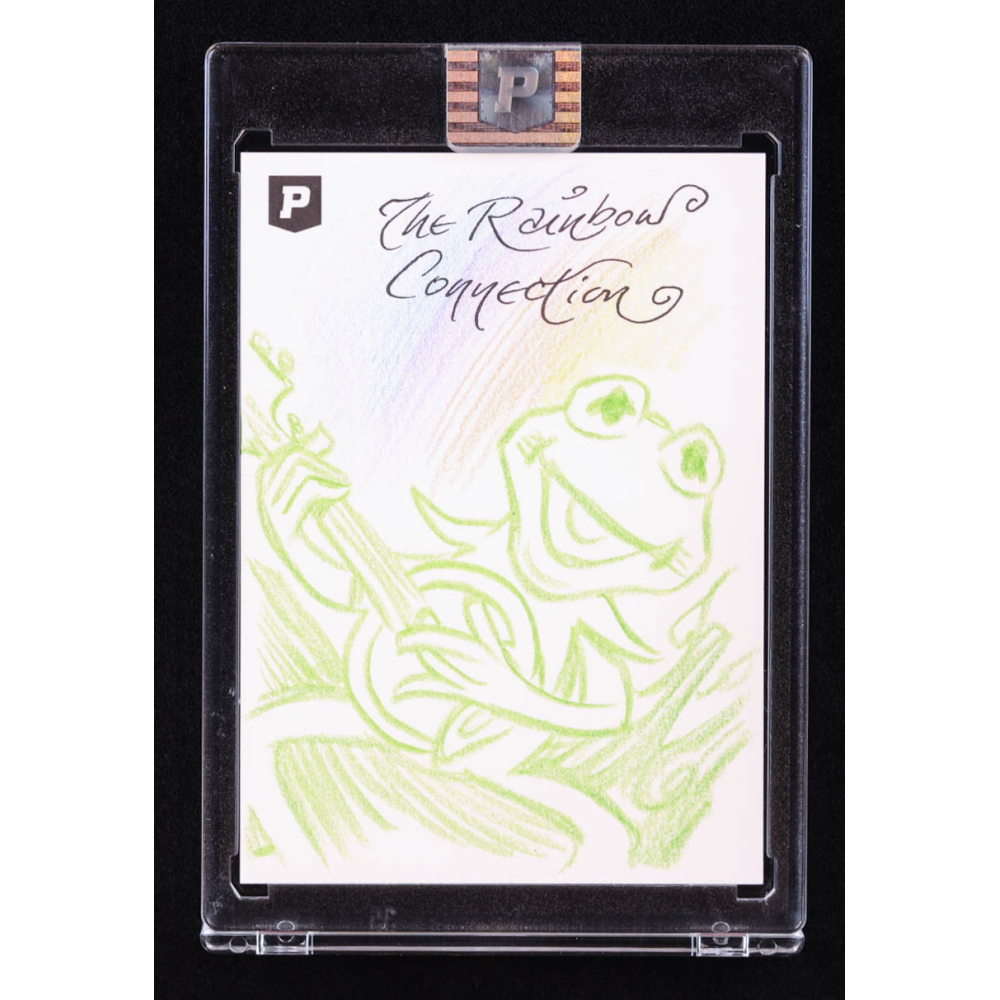 Kermit the Frog | The Muppets | Original Art Sketch Card by Guy ...