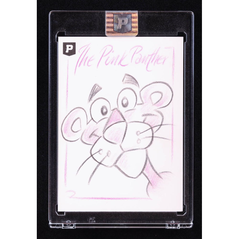 Pink Panther | The Pink Panther Show | Original Art Sketch Card by Guy ...