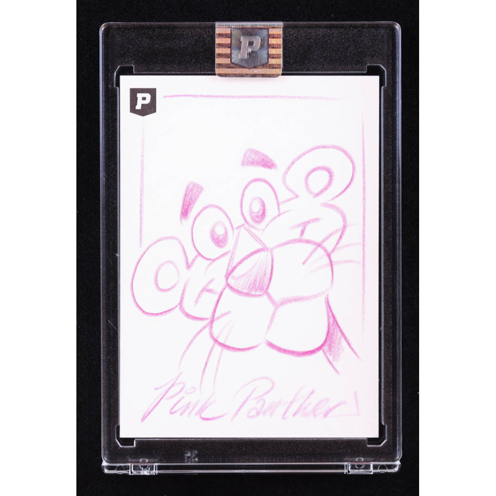 Pink Panther | The Pink Panther Show | Original Art Sketch Card by Guy ...