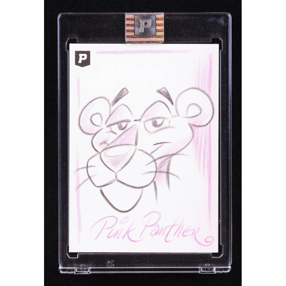 Pink Panther | The Pink Panther Show | Original Art Sketch Card by Guy ...