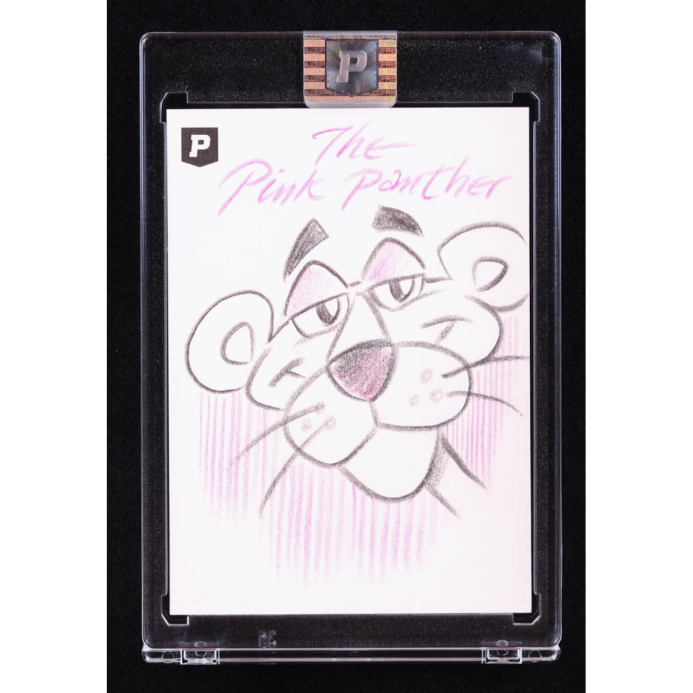 Pink Panther | The Pink Panther Show | Original Art Sketch Card by Guy ...
