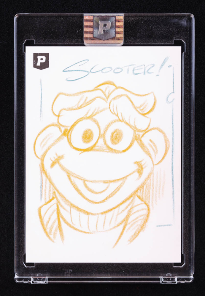 Scooter | The Muppets | Original Art Sketch Card by Guy Gilchrist (1/1 ...