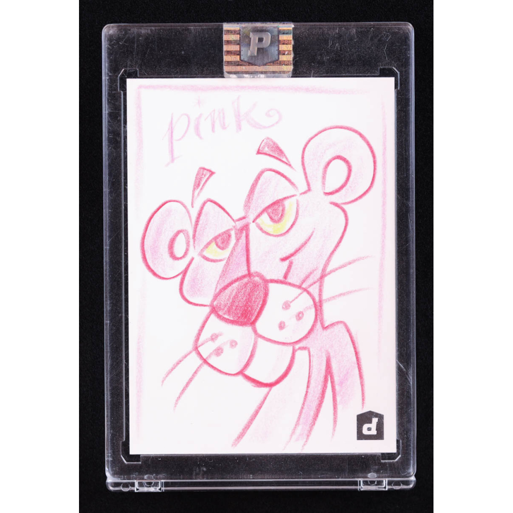 Pink Panther | The Pink Panther Show | Original Art Sketch Card by Guy ...
