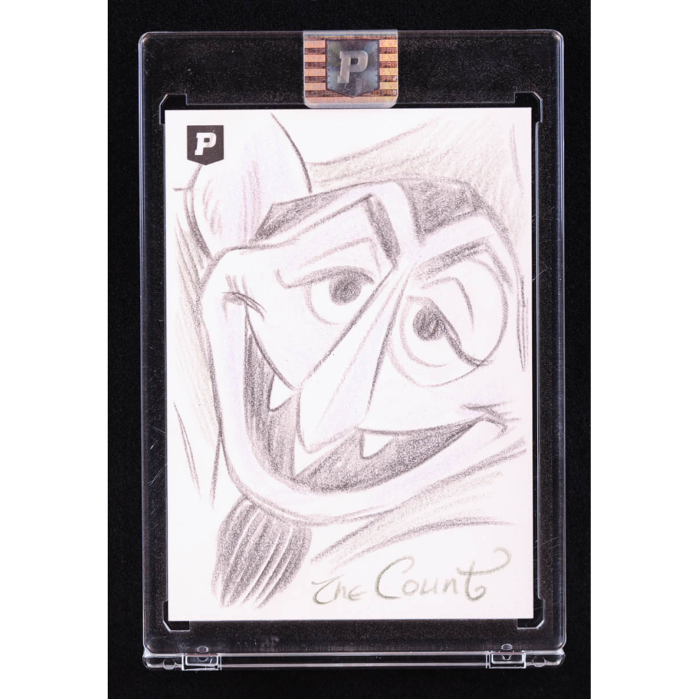 Count von Count | Sesame Street | Original Art Sketch Card by Guy ...