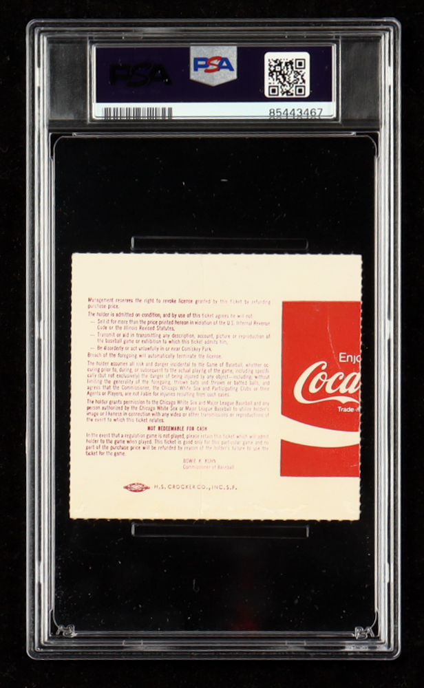 Nolan Ryan Signed 1983 Comiskey Park All-Star Game Ticket (PSA | Auto ...