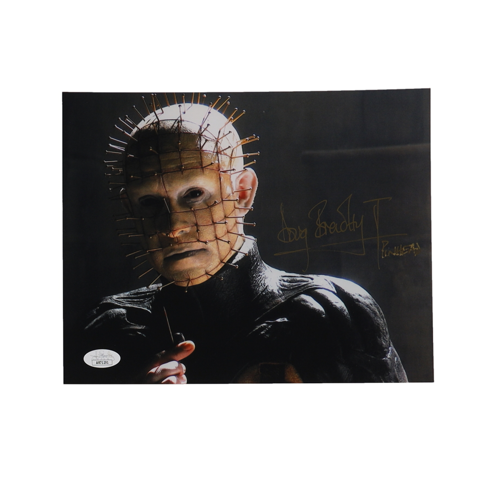 Doug Bradley Signed "Hellraiser" 8x10 Photo Inscribed "Pinhead" with ...