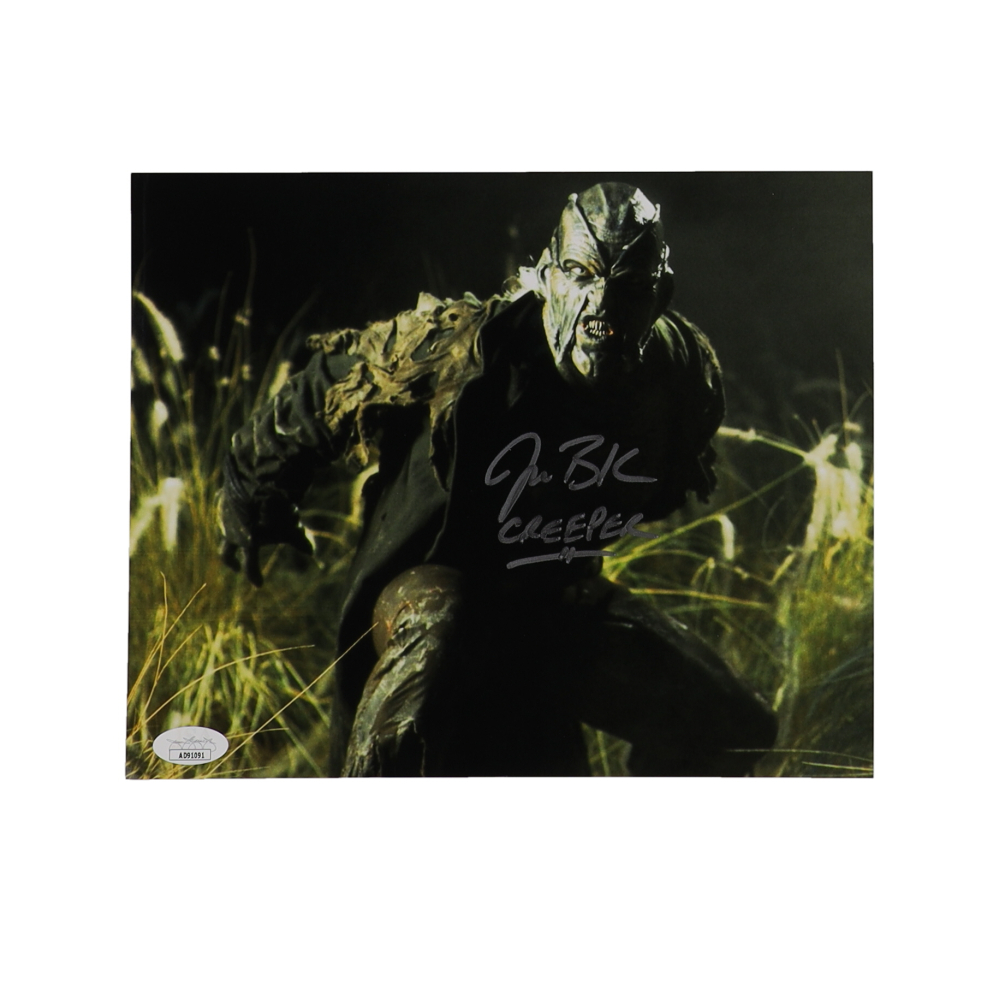 Jonathan Breck Signed "Jeepers Creepers" 8x10 Photo Inscribed "Creeper ...