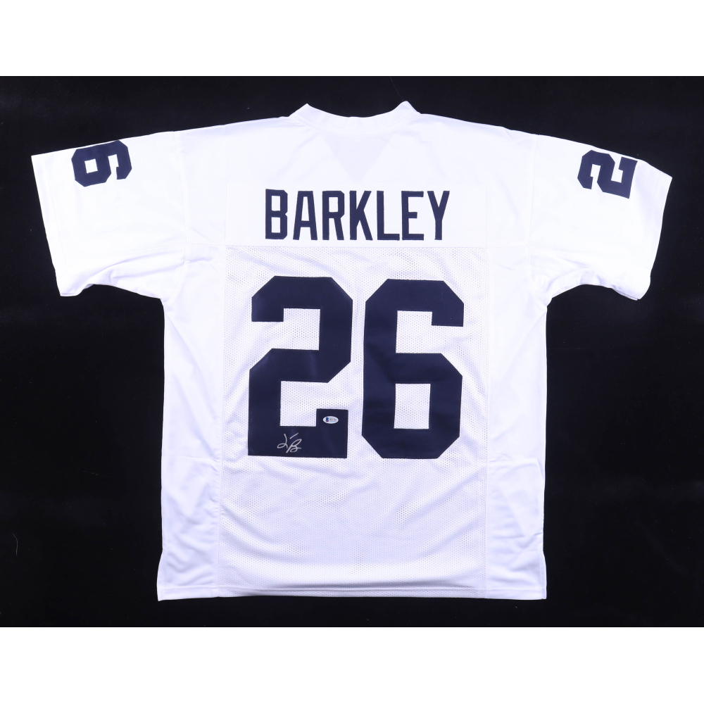 Saquon Barkley Signed Jersey (Beckett) | Pristine Auction