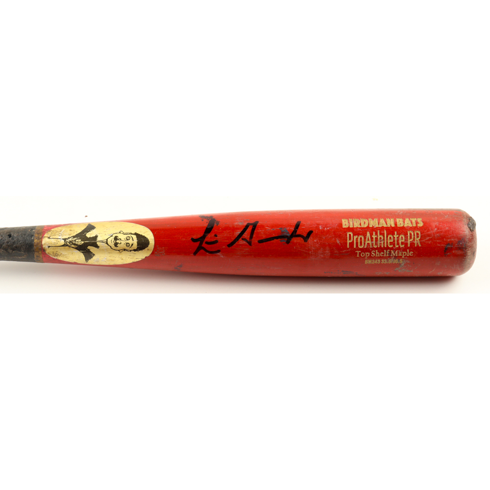Luis Gonzalez Signed Game-Used Birdman Bats Baseball Bat (JSA ...