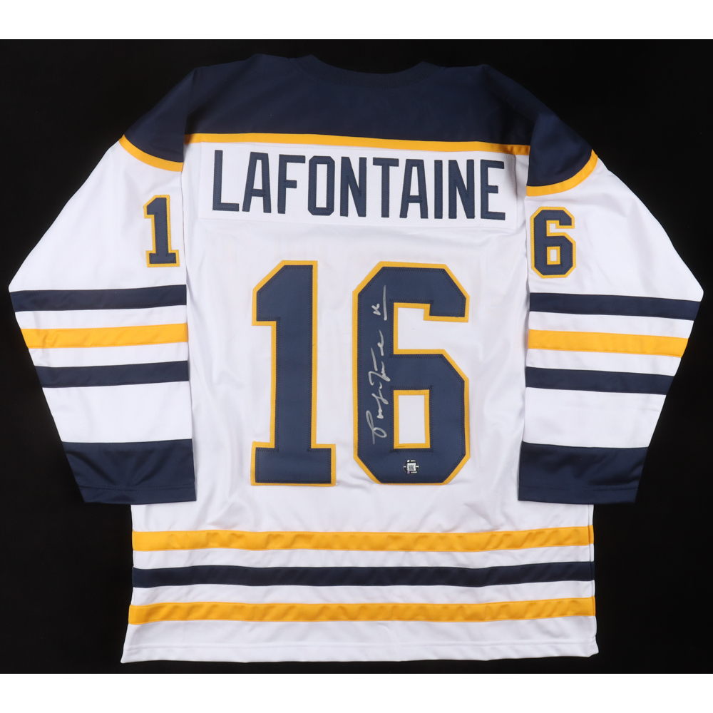 Pat LaFontaine Signed Jersey (DA) | Pristine Auction