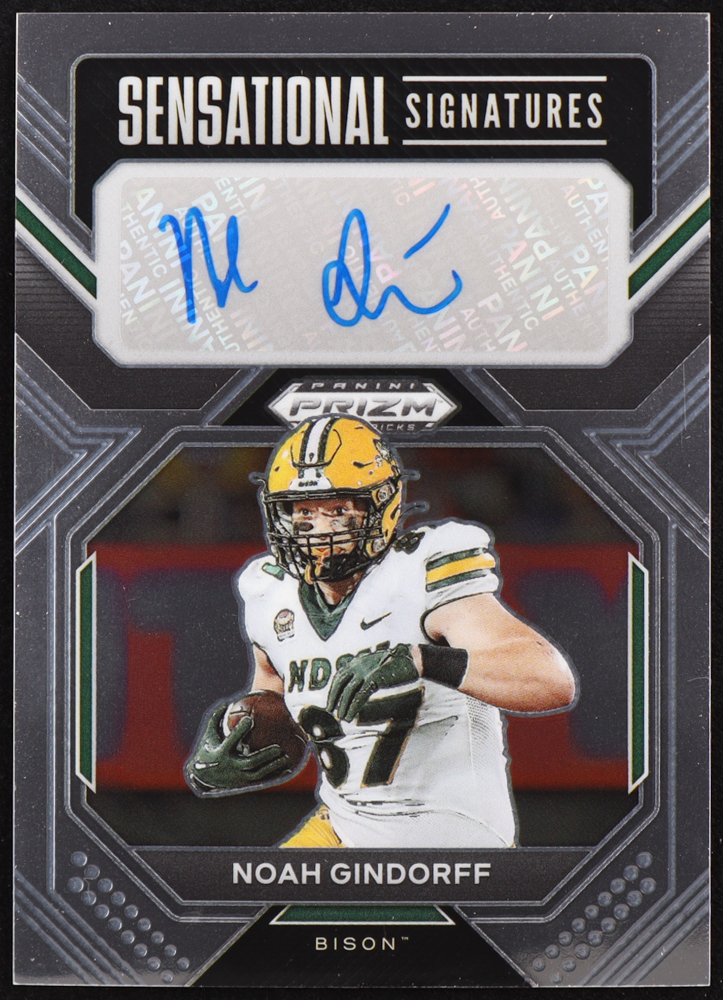 Noah Gindorff 2023 Panini Prizm Draft Picks Sensational Signatures # ...