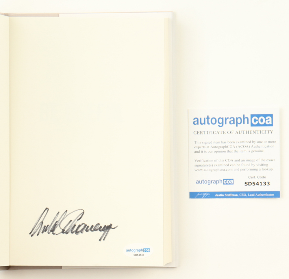 Arnold Schwarzenegger Signed "Be Useful: Seven Tools For Life" Hardcover Book (ACOA) | Pristine ...