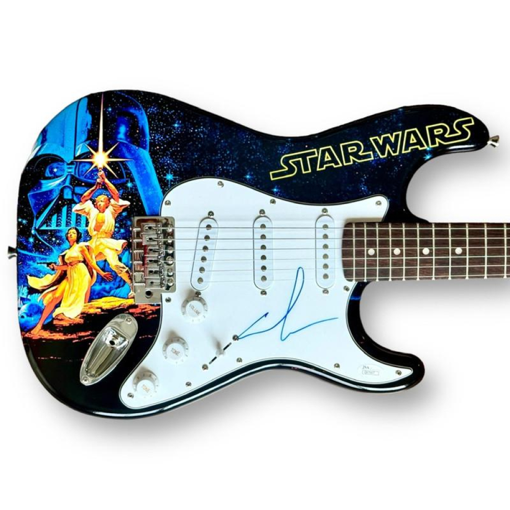 George Lucas Signed "Star Wars: A New Hope" Custom Electric Guitar (JSA) | Pristine Auction