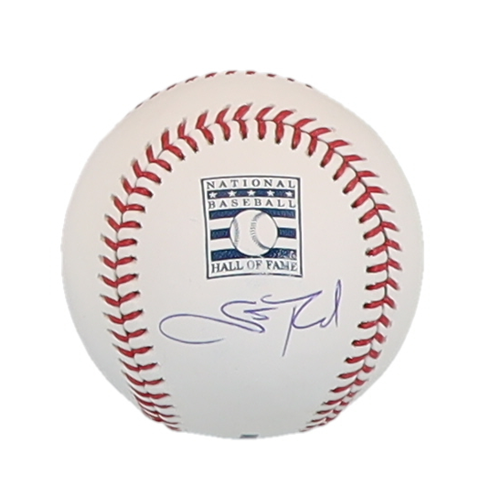Scott Rolen Signed OML Hall of Fame Logo Baseball (Steiner CX ...