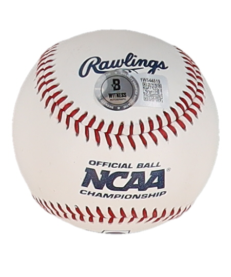 Christian Moore Signed NCAA 2024 Men's College World Series Logo ...