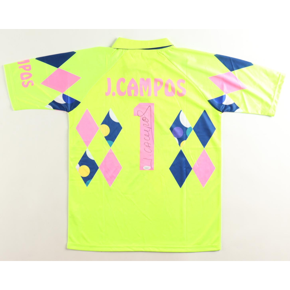 Jorge Campos Signed Jersey (JSA) | Pristine Auction