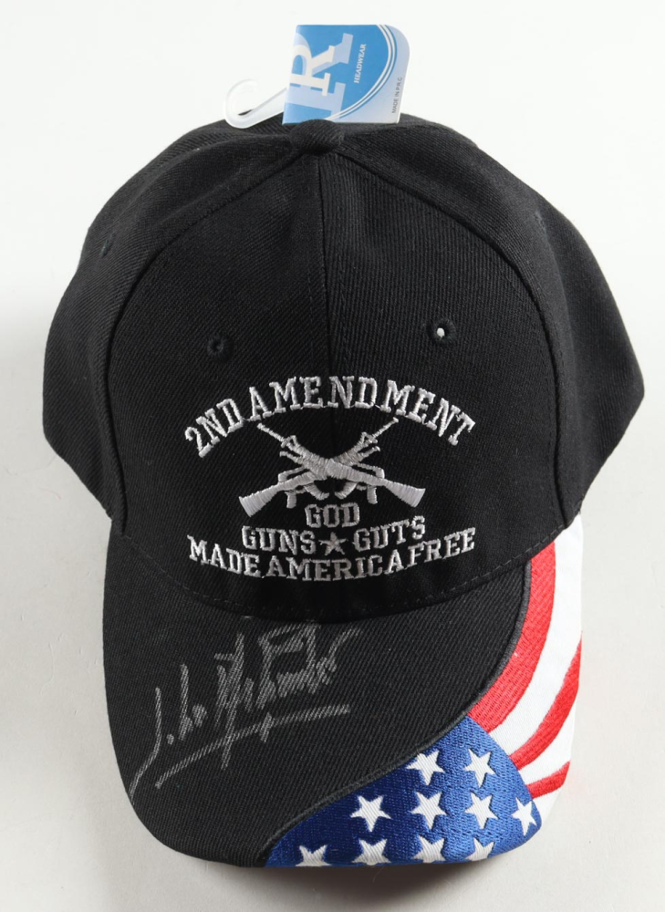 John Schneider Signed "Second Amendment" Hat (JSA) | Pristine Auction