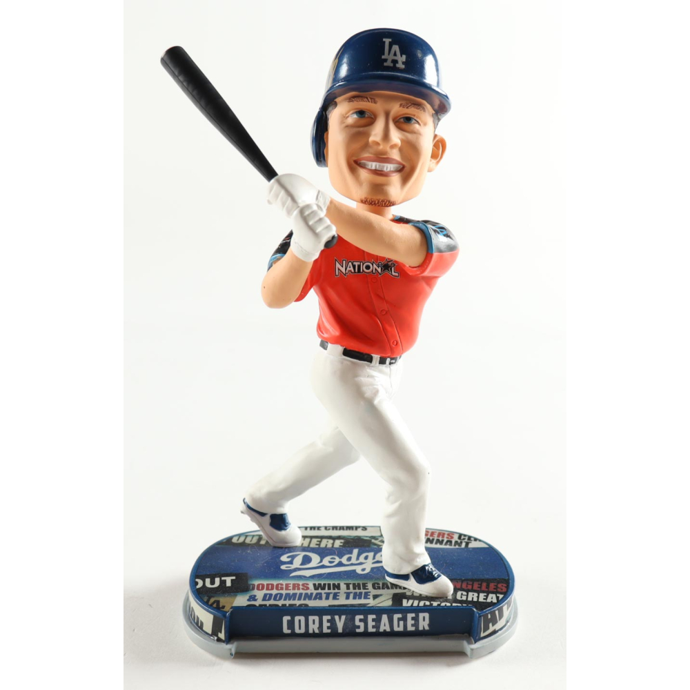 Corey Seager Signed LE Dodgers National League All-Star Bobblehead (JSA ...