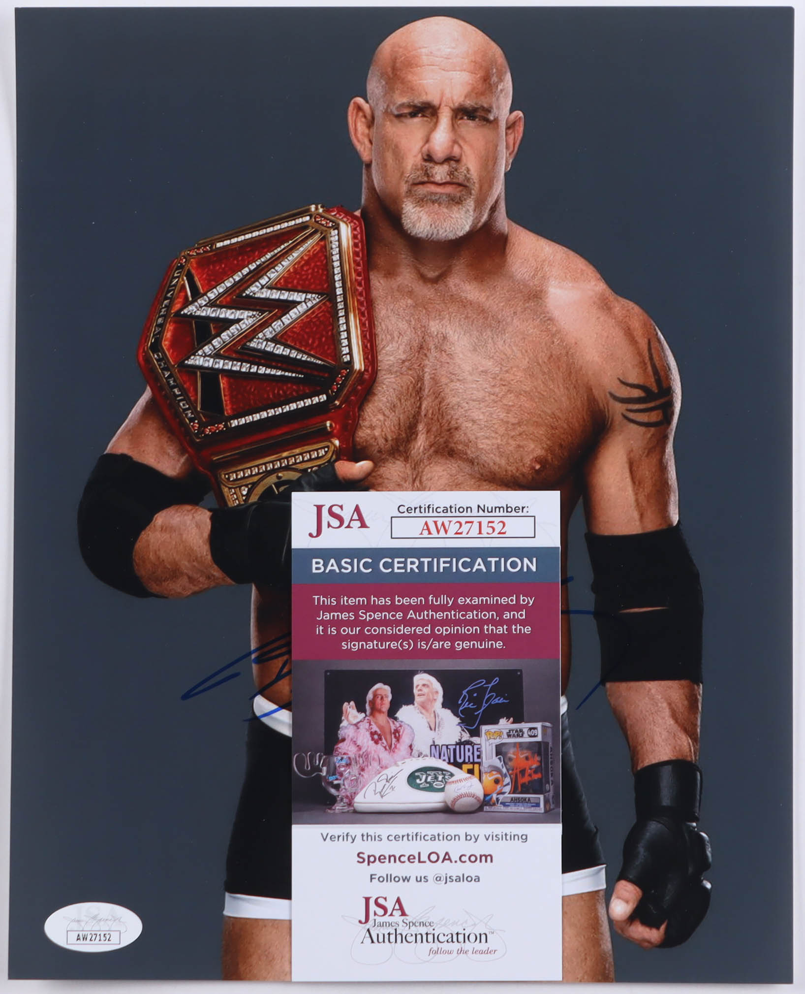 Bill Goldberg Signed 8x10 Photo (JSA) | Pristine Auction