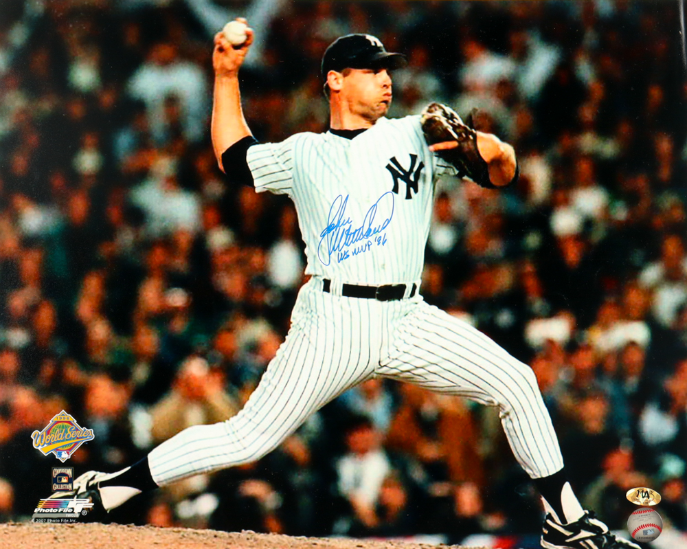 John Wetteland Signed Yankees 16x20 Photo Inscribed "'96 WS MVP" (MAB ...