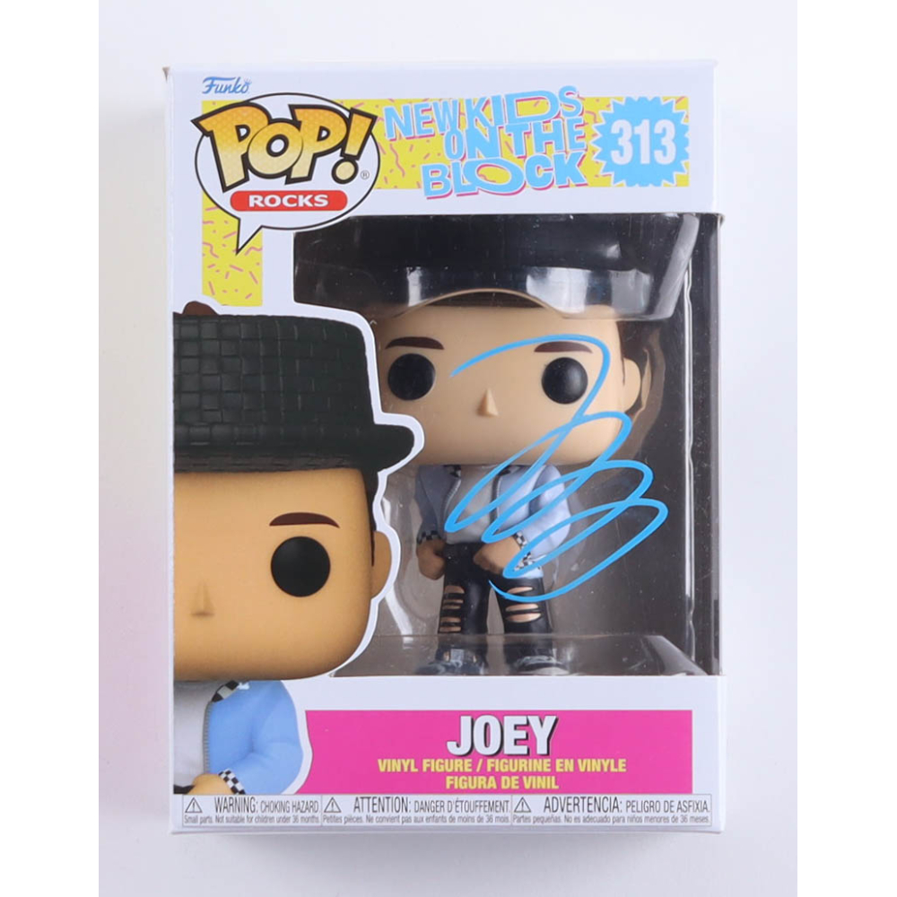 Joey McIntyre Signed "New Kids on The Block" #313 Joey Funko Pop! Rocks ...