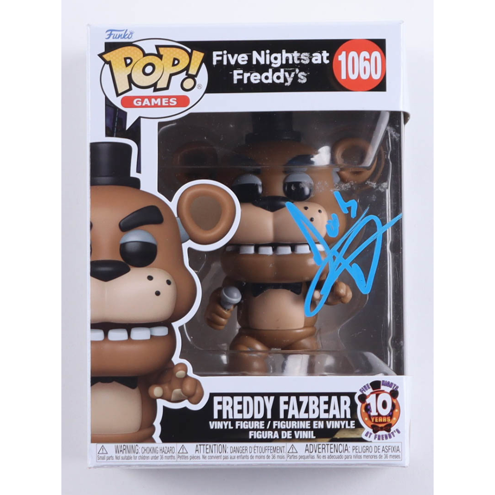 Josh Hutcherson Signed "Five Nights at Freddy's" #1060 Freddy Fazbear ...