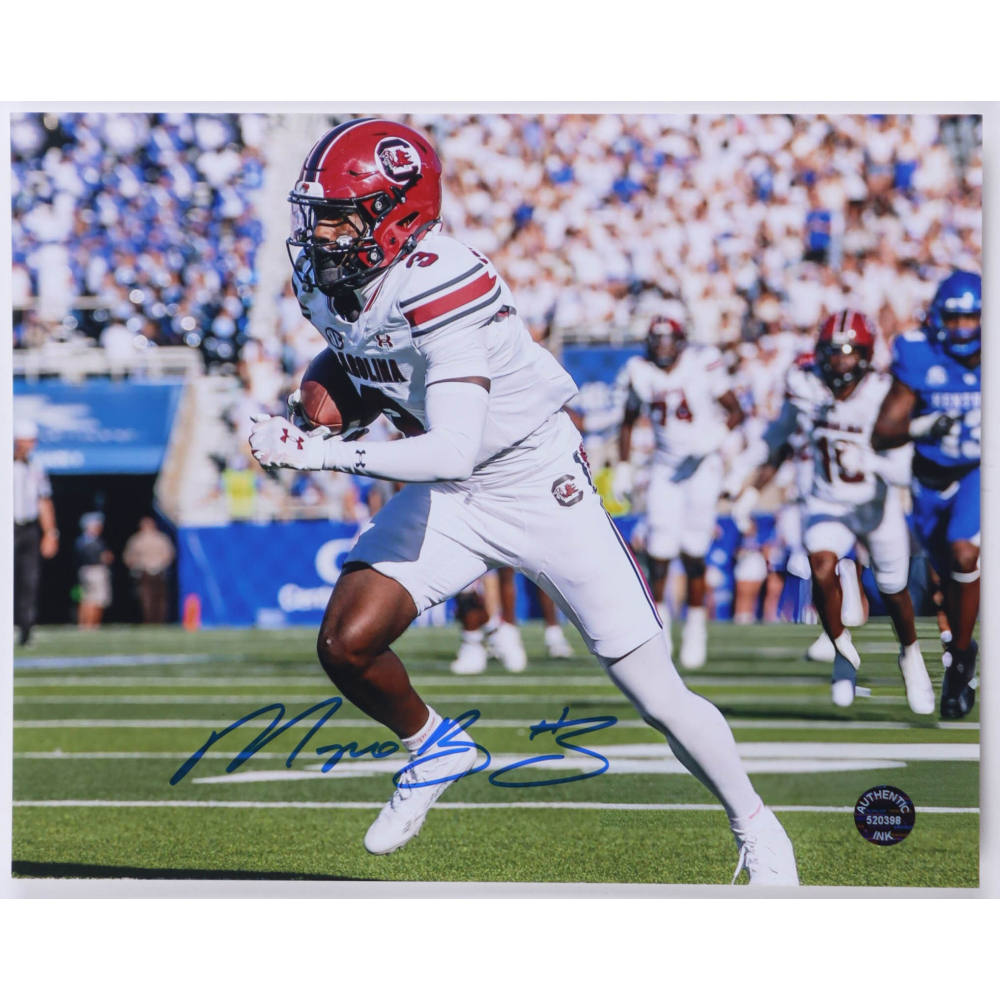 Mazeo Bennett Jr. Signed South Carolina Gamecocks 8x10 Photo (Authentic ...
