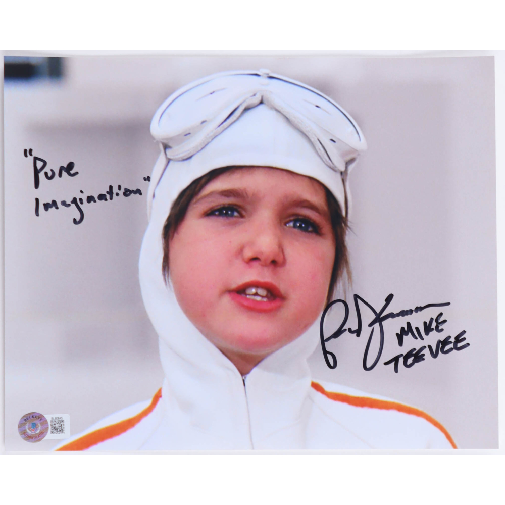 Paris Themmen Signed "Willy Wonka & The Chocolate Factory" 8x10 Photo ...