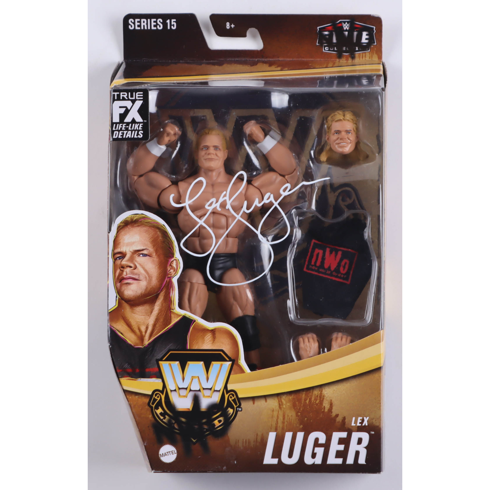 Lex Luger Signed WWE Mattel Action Figure (JSA) | Pristine Auction