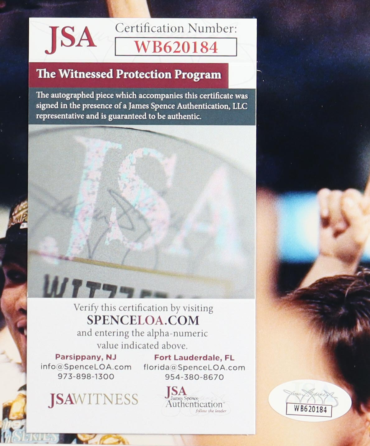 Livan Hernandez Signed Marlins 8x10 Photo Inscribed "MVP 1997 WS" (JSA) | Pristine Auction