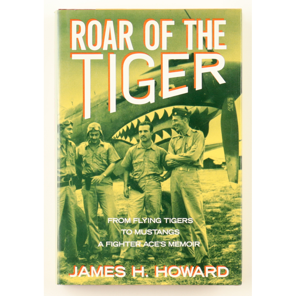 WWII AVG Flying Tigers Multi Signed "Roar of The TIger" Book (JSA) x13 ...