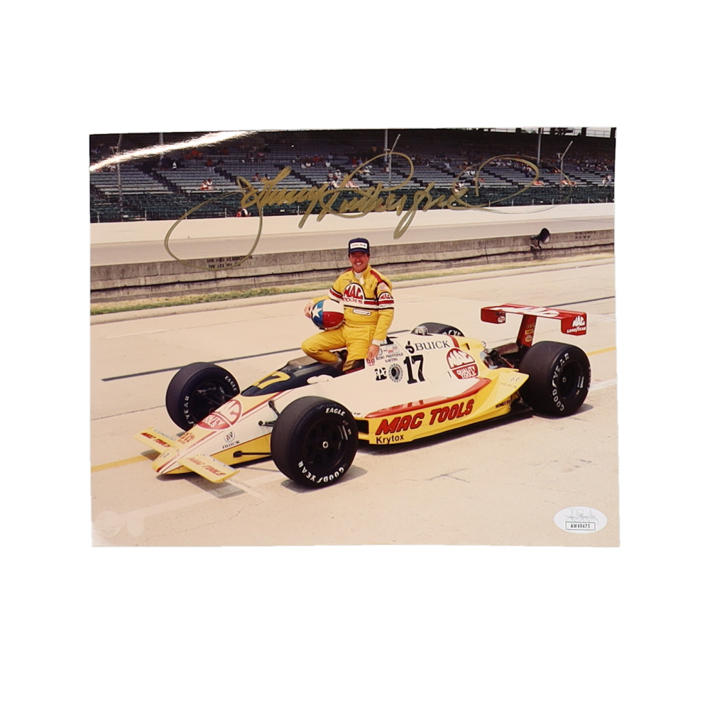 Johnny Rutherford Signed IndyCar 8x10 Photo (JSA) | Pristine Auction